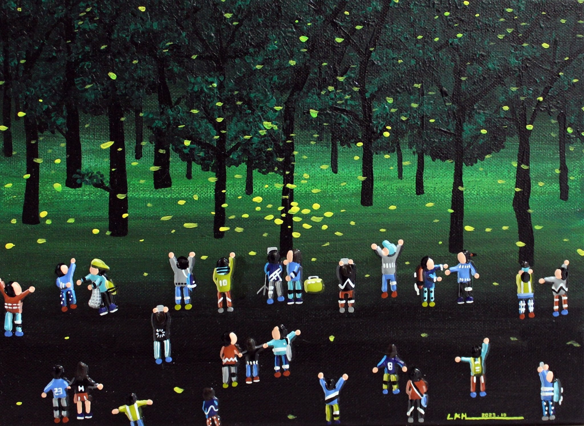 Korean Art, Lee Kyoung Hyun - Firefly – DOKHBI